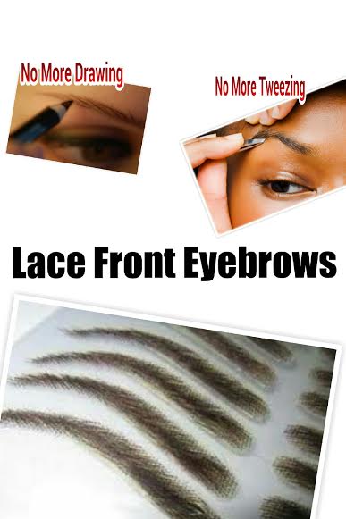 Move Over Wigs.. Say Hello To "Lace Front Eyebrows" [VIDEO]