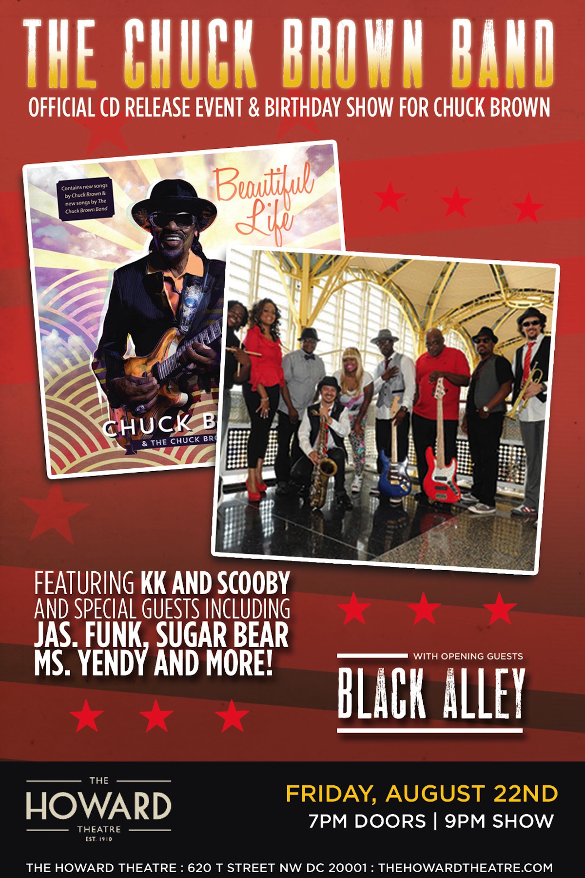 Chuck Brown Beautiful Life Album Release Concert - 93.9 WKYS