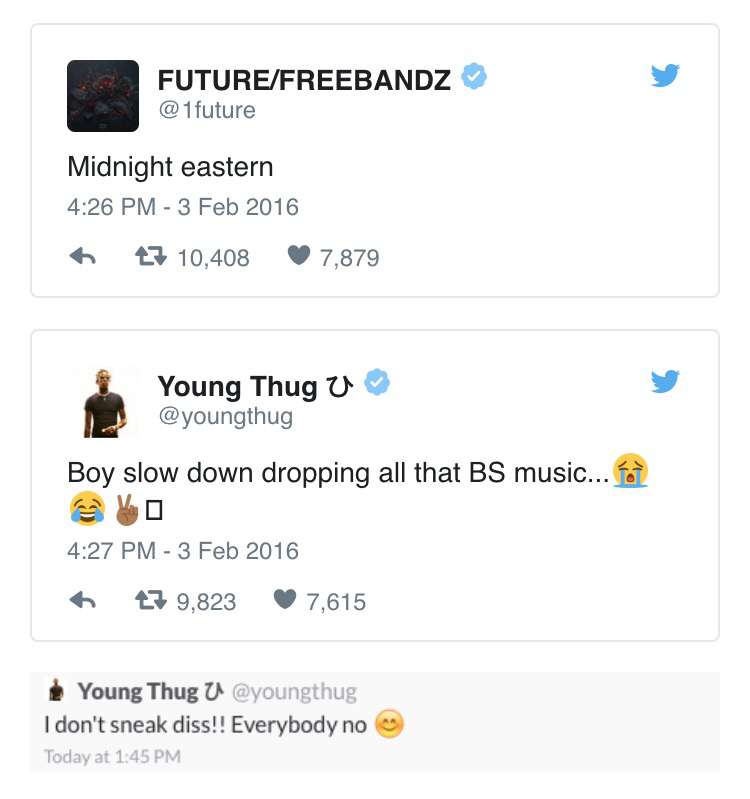 Is Young Thug Throwing More Shots at Future - 93.9 WKYS