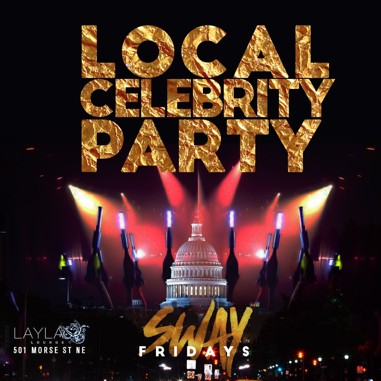 Layla Lounge Local Celebrity Party - 93.9 WKYS