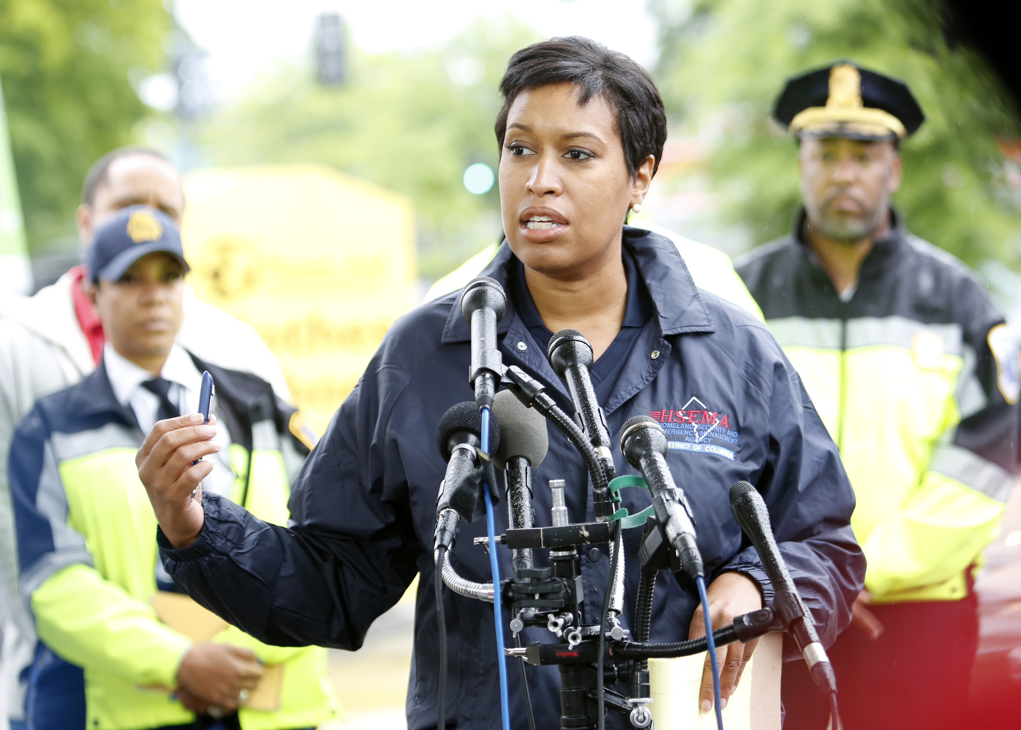 Mayor Muriel Bowser Kicks Off The First Pool Opening In DC! - 93.9 WKYS